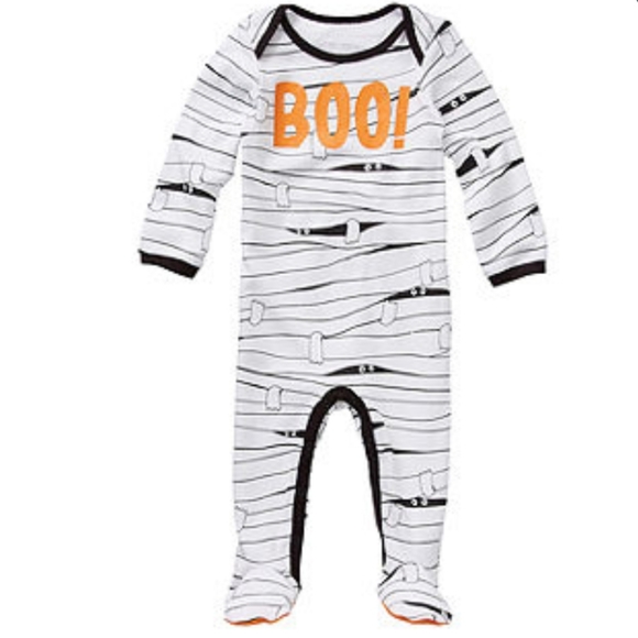 okie dokie | One Pieces | Nwt Babys 6 Mo Boo Mummy Halloween Outfit ...